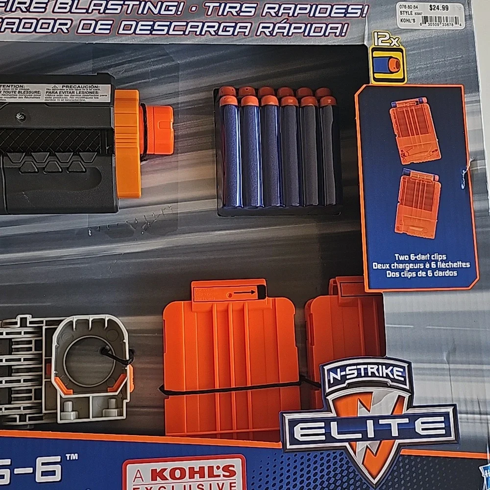 Nerf | Toys | Nerf Elite Alpha Trooper Cs6 Mission Kit | Poshmark